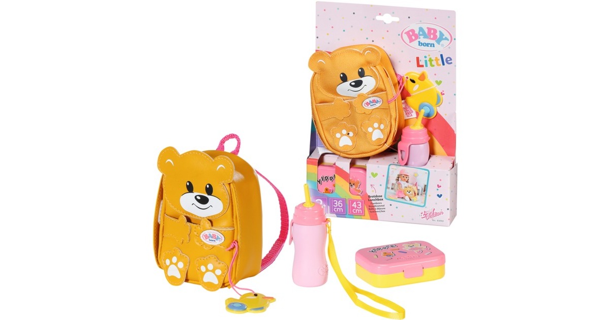 ZAPF Creation BABY born Kindergarten Backpack Set, Accessori della ...