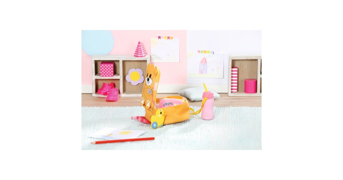 ZAPF Creation BABY born Kindergarten Backpack Set, Accessori della ...
