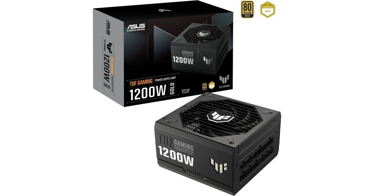ASUS TUF GAMING 1200W Gold alimentatore per computer 20+4 pin ATX ATX ...