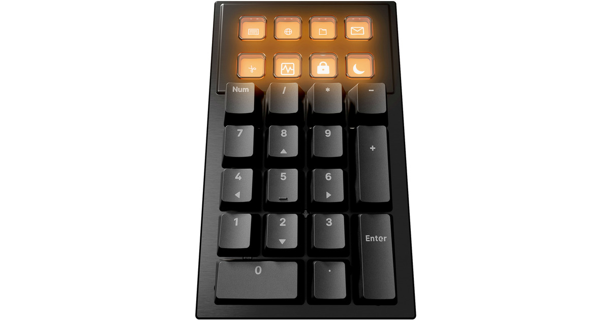 be quiet! Dark Mount Silent Linear FR ISO tastiera Gaming USB AZERTY ...