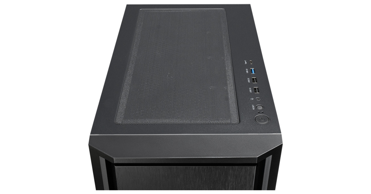 Chieftec AS-02B-TG-OP computer case Midi Tower Nero, Chassis Tower Nero ...