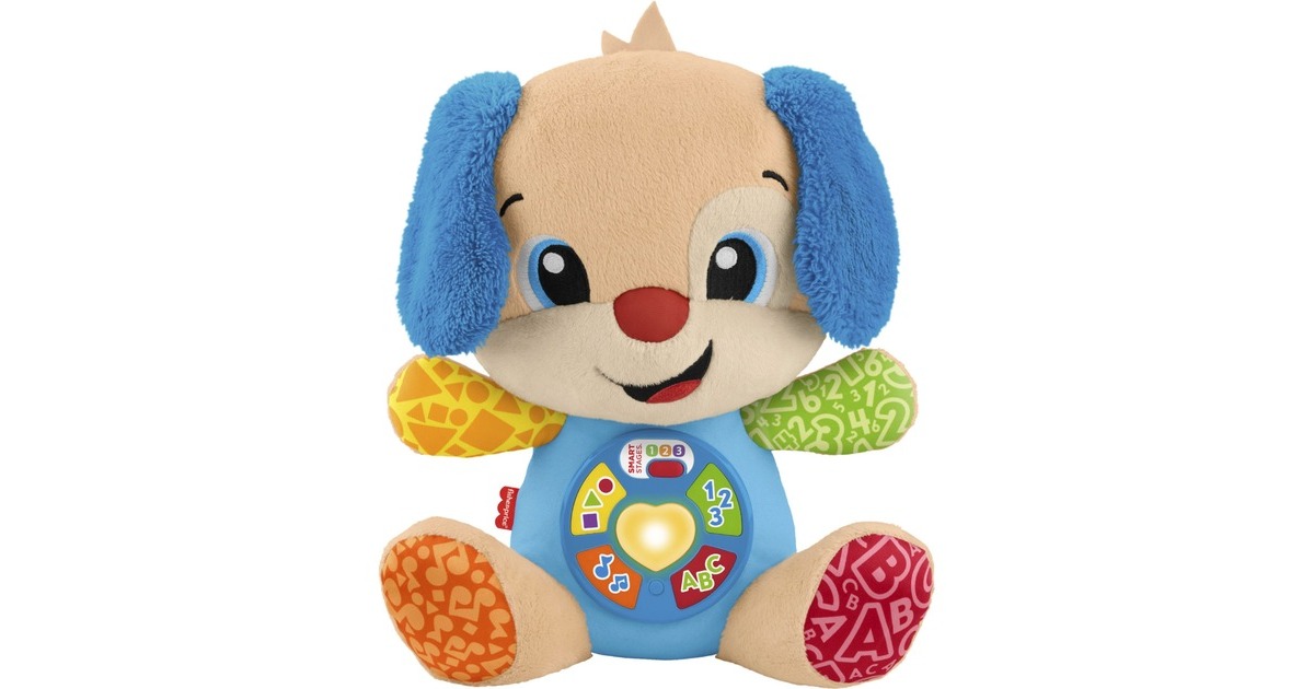 Fisher-Price JFD20, Peluche animali blu/marrone chiaro
