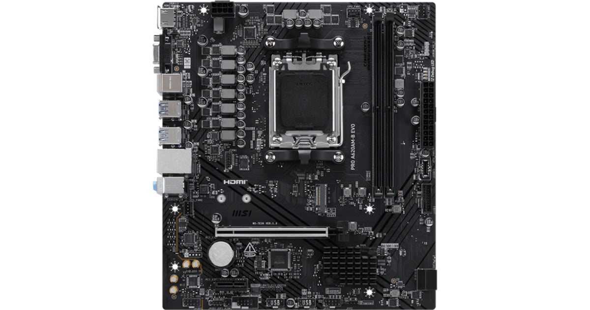 MSI 7E36-001R, Scheda madre