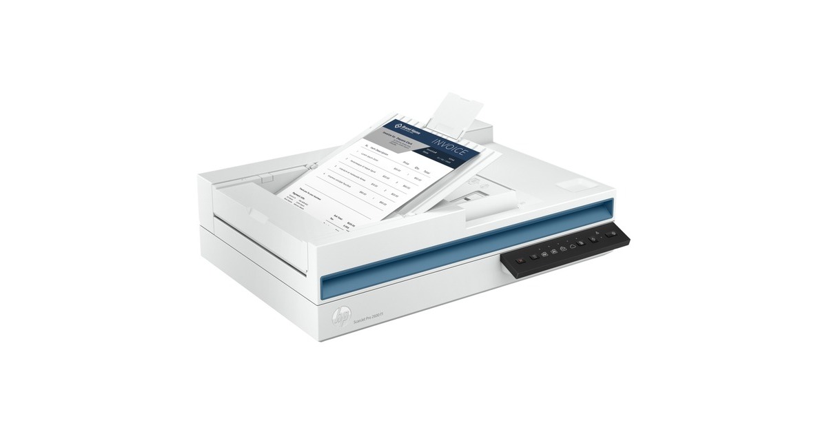 HP Scanjet Pro 2600 f1 Scanner a piano e ADF 600 x 600 DPI A4 Bianco ...