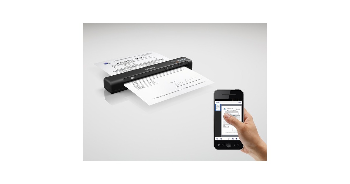Epson WorkForce ES-60W, Input scanner Nero, 600 x 600 DPI, 48 bit, 24 ...