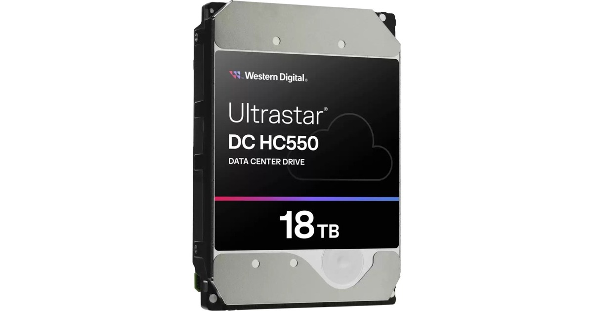 WD Ultrastar DC HC550 18 TB, Hard-disk
