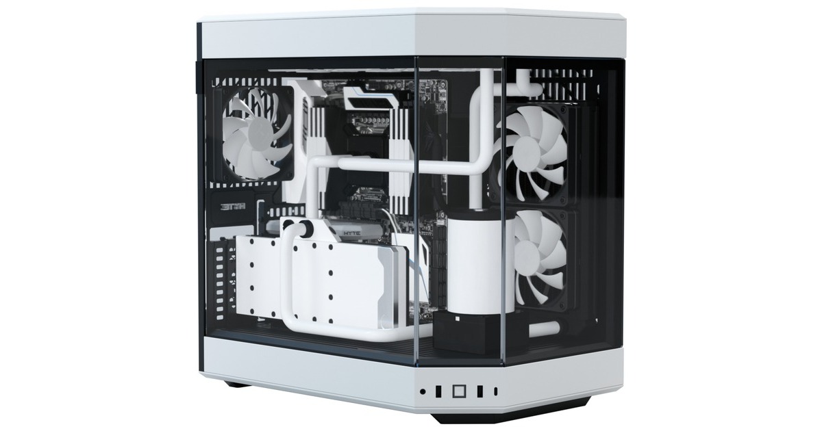 HYTE · CS-HYTE-Y60-BW, Chassis Tower bianco/Nero