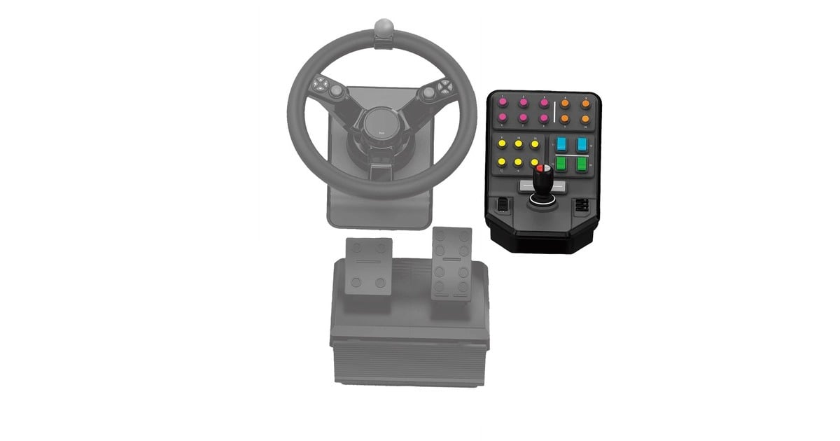 Logitech Gaming Farm Sim Vehicle Side Panel Nero USB 2.0 Speciale ...