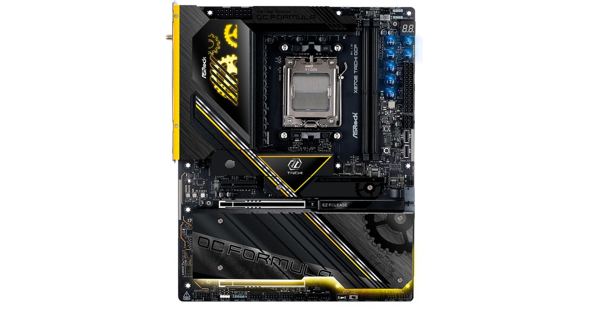 ASRock ASRock X870E Taichi OCF, Scheda madre Nero/Giallo