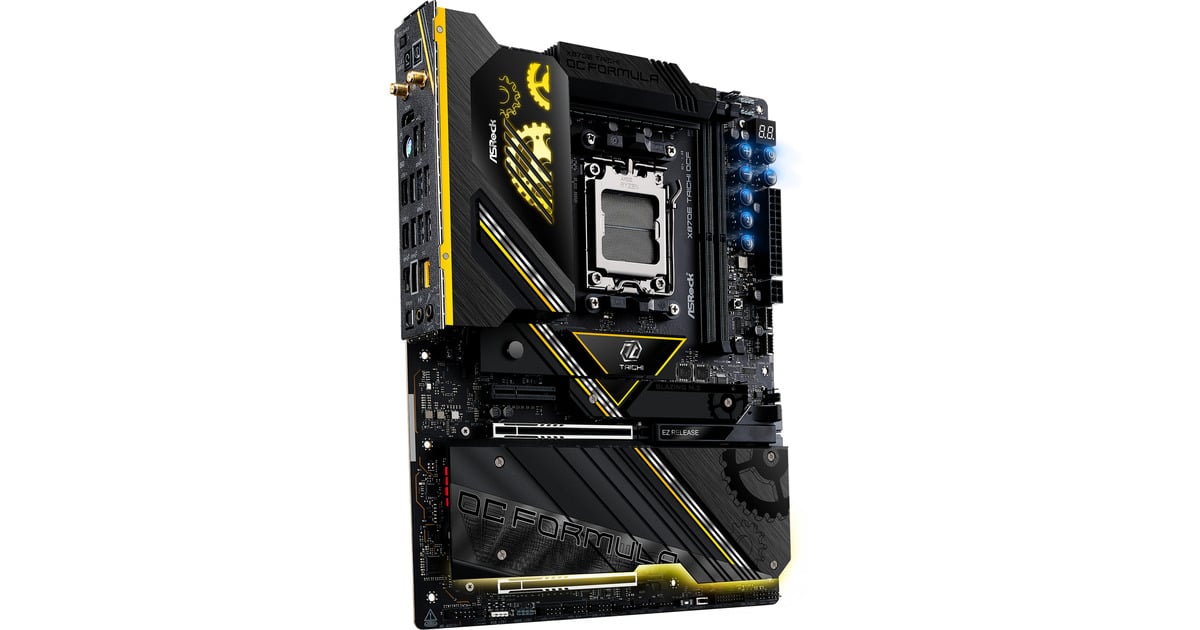 ASRock ASRock X870E Taichi OCF, Scheda madre Nero/Giallo
