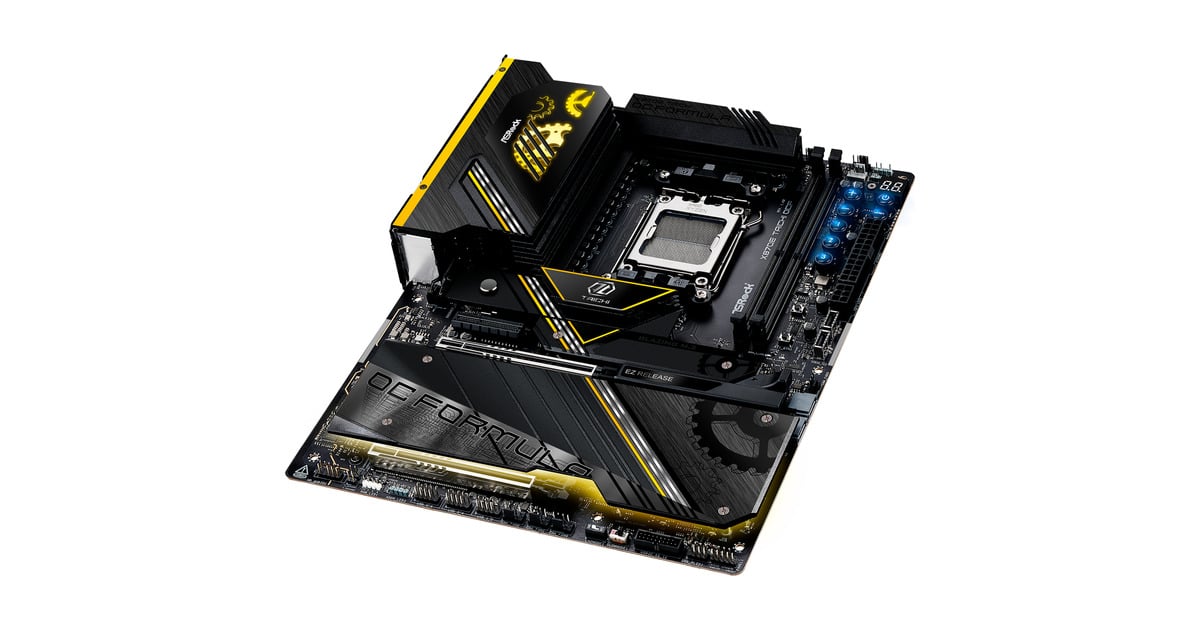 ASRock ASRock X870E Taichi OCF, Scheda madre Nero/Giallo