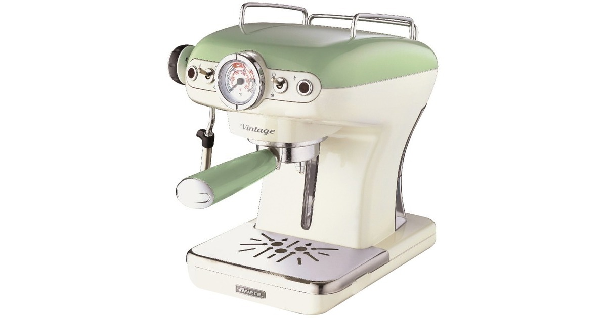 Ariete 1389 Macchina da Caffè Espresso di Design - per Polvere e cialde ...