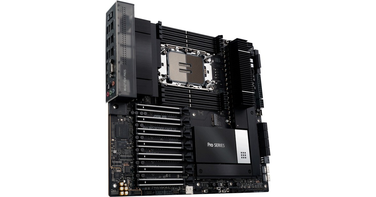 ASUS PRO WS W790E-SAGE SE Intel W790 LGA 4677 (Socket E) EEB, Scheda ...