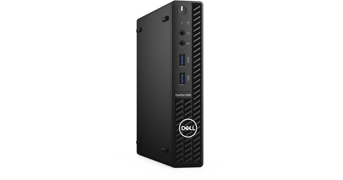 Dell OptiPlex 3080 Micro Ricondizionato, Mini-PC Nero