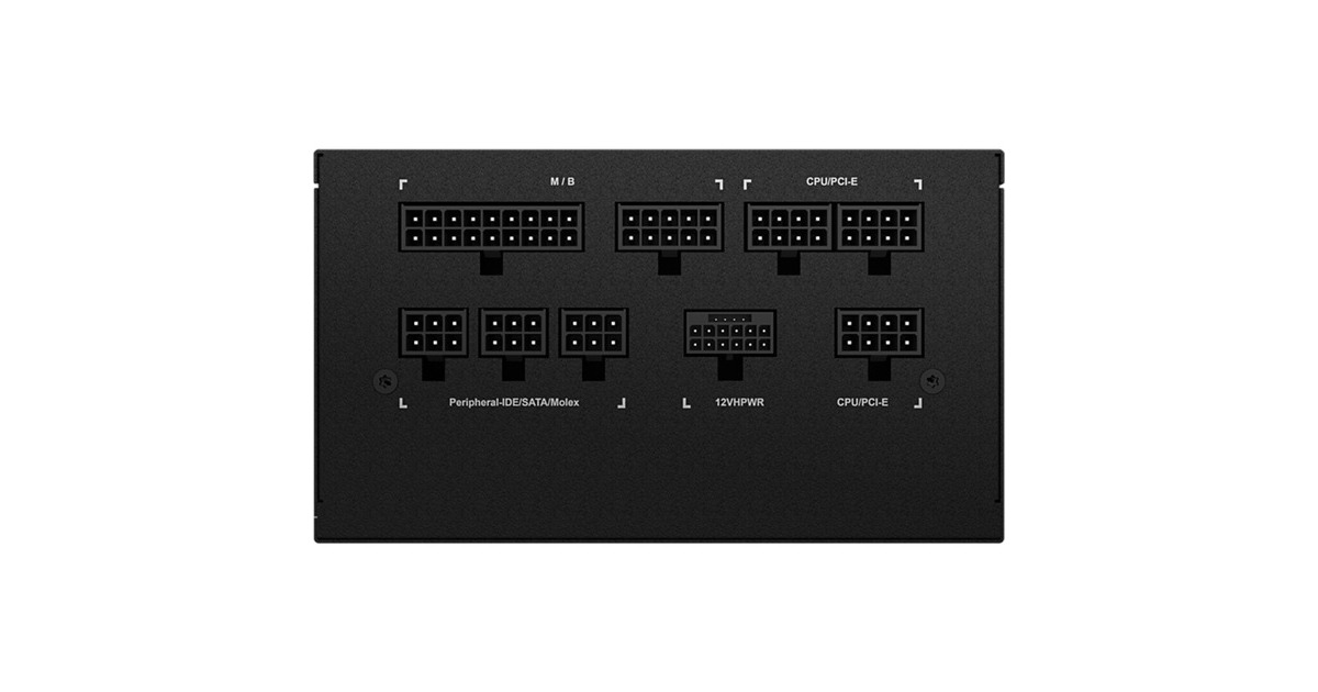 GIGABYTE UD750GM PG5 alimentatore per computer 750 W 20+4 pin ATX ATX Nero, Alimentatore PC Nero ...