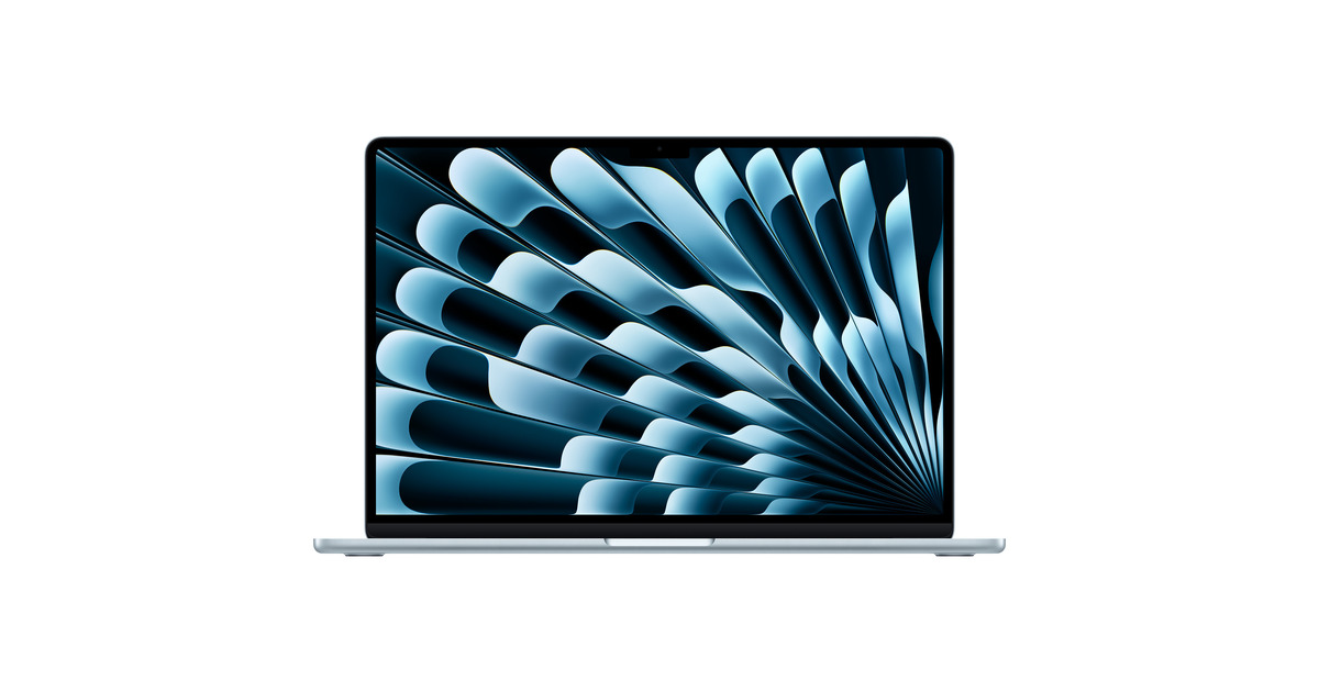 Apple MacBook Air (15") 2025, Notebook celeste