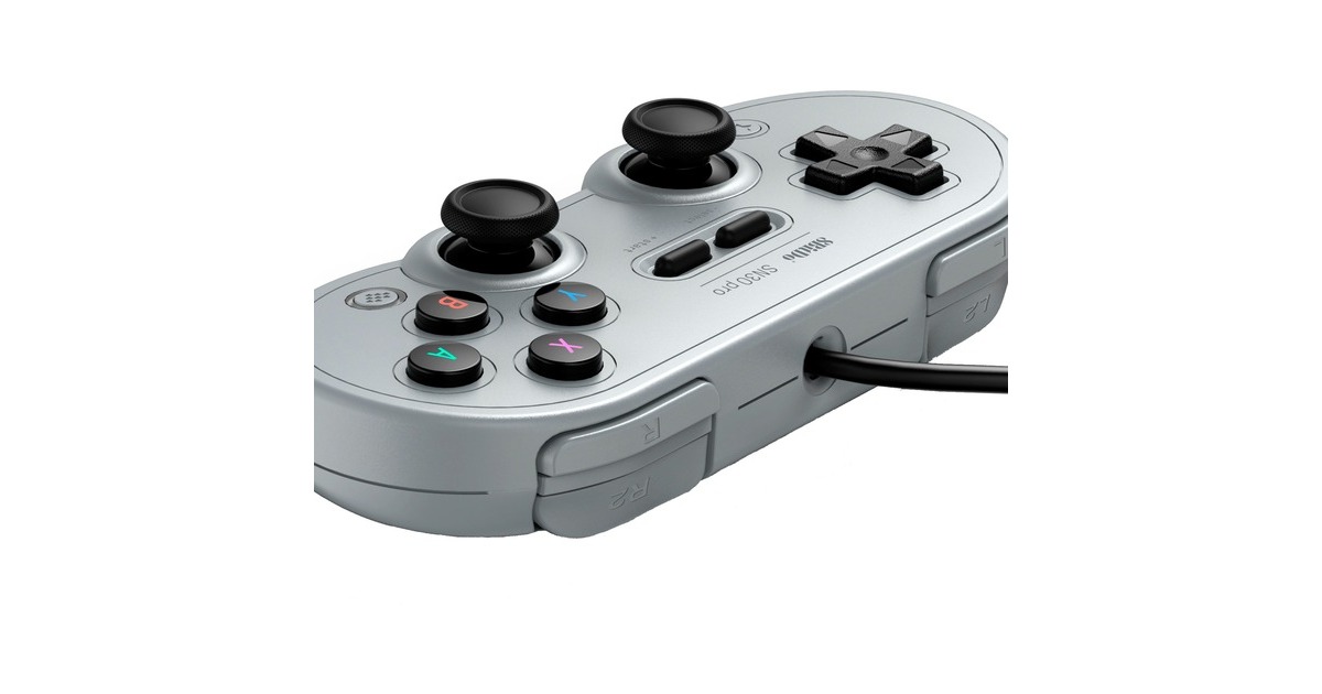 8BitDo SN30 Pro USB PS grigio
