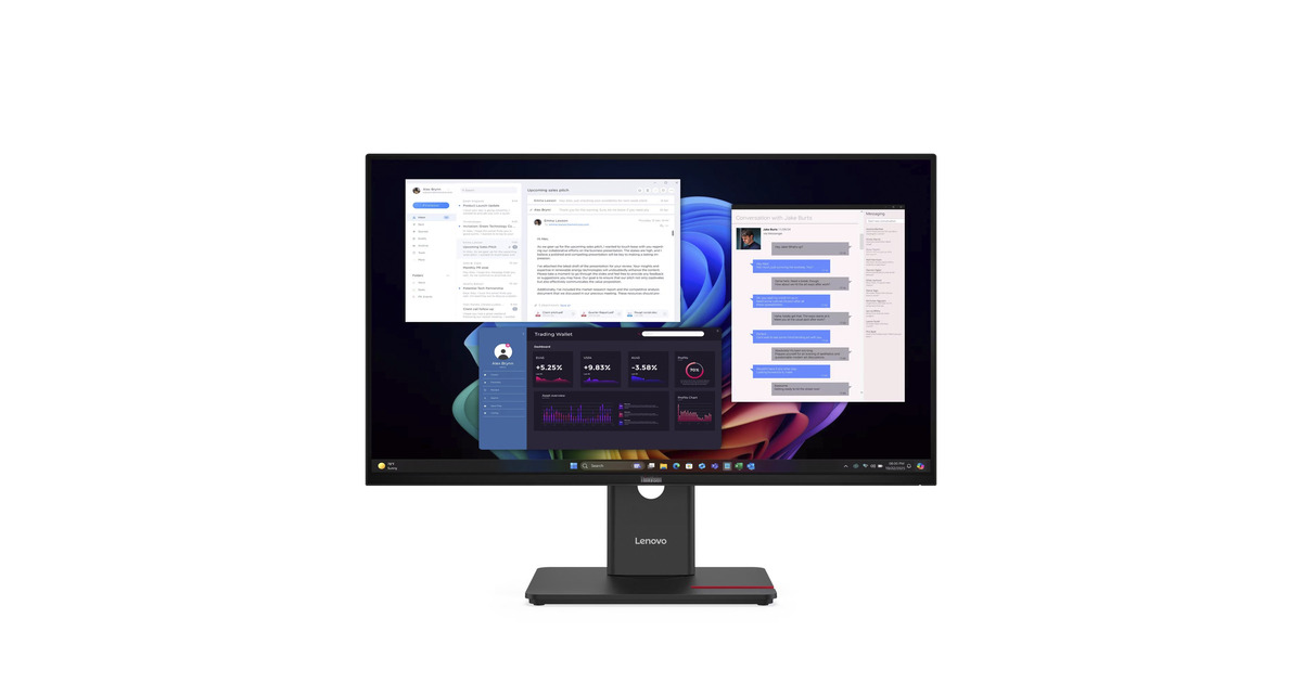 Lenovo ThinkVision T27UD-40 Monitor, Monitor LED Nero, 68,6 cm (27 ...