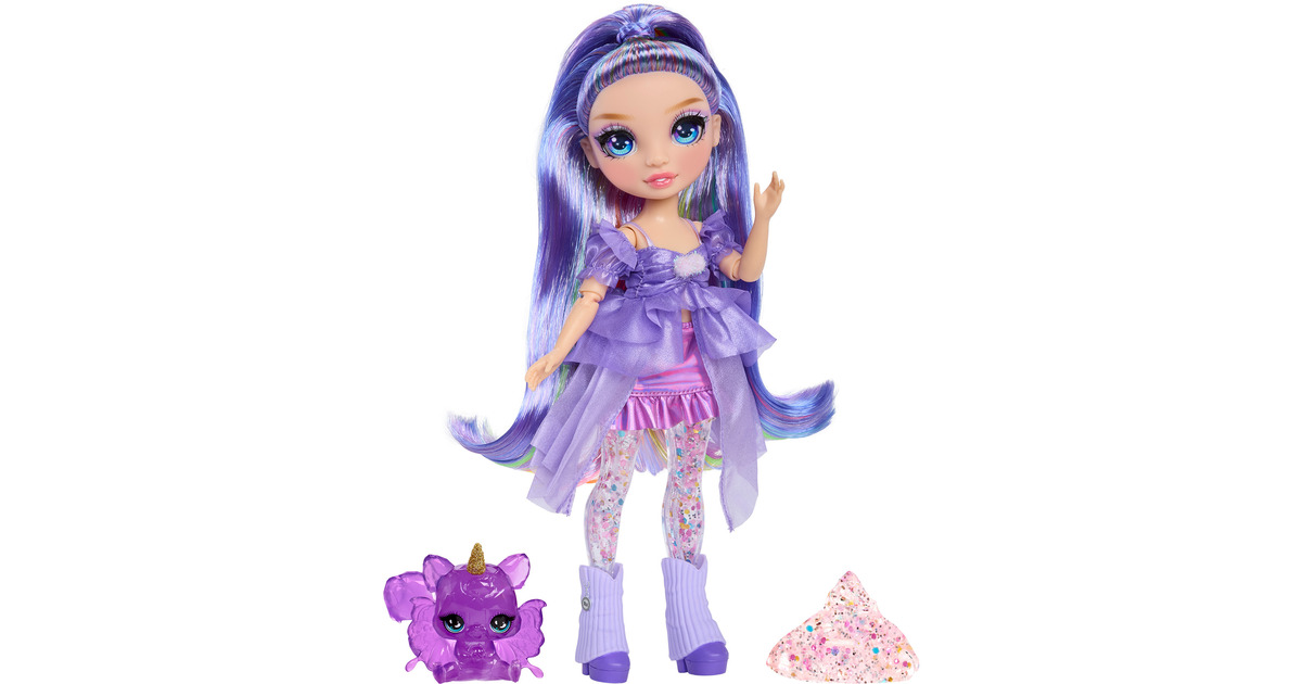 MGA Entertainment Rainbow High Rainbow Shimmers with Slime Fashion Doll ...