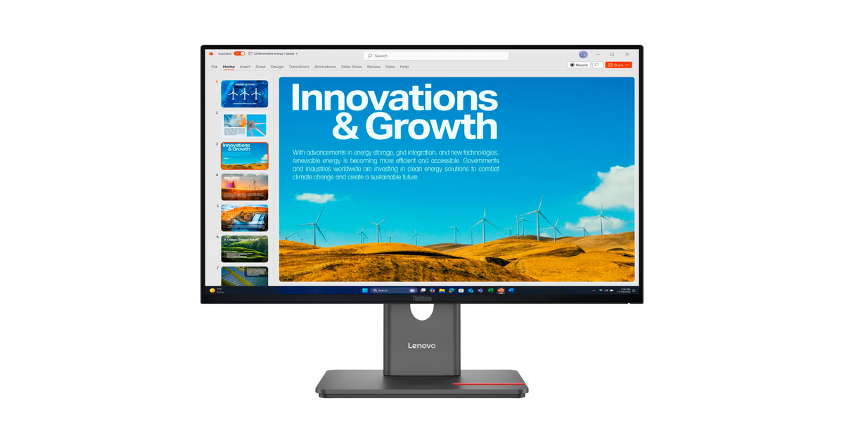Lenovo ThinkVision P24QD-40 Monitor, Monitor LED Nero, 60,5 cm (23.8 ...
