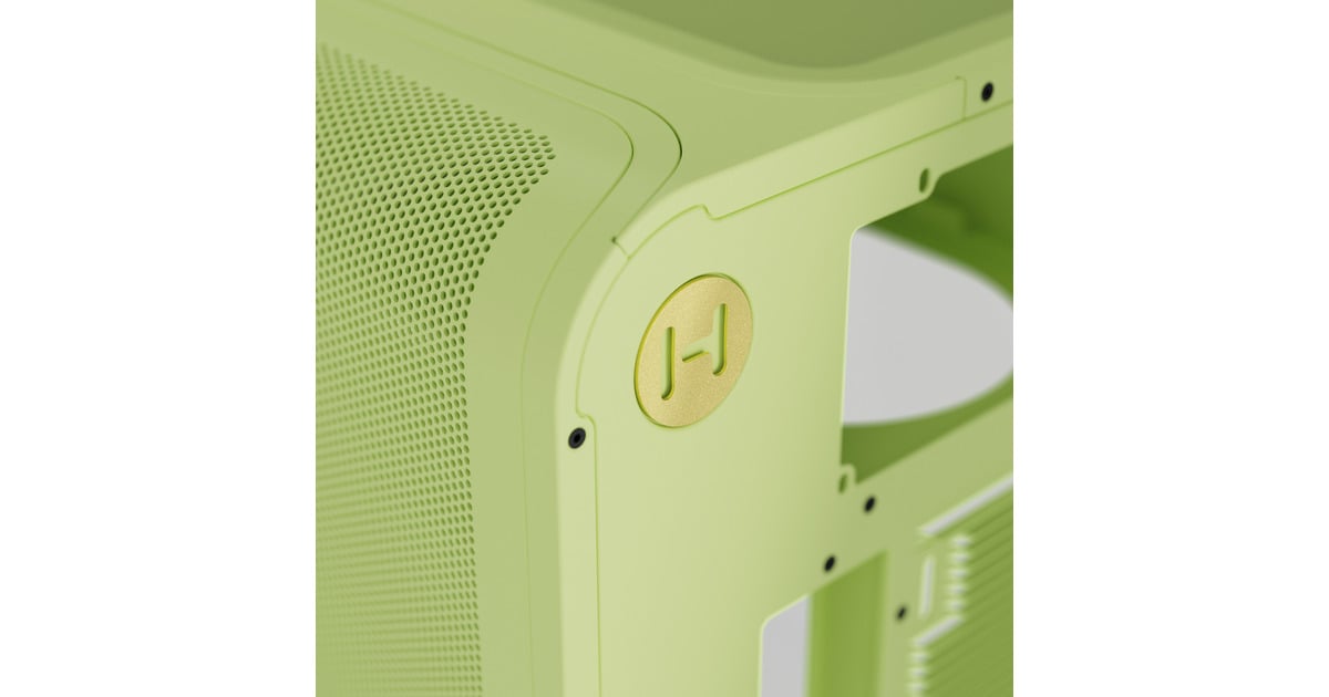 HYTE · CS-HYTE-X50G-MM, Chassis Tower verde chiaro