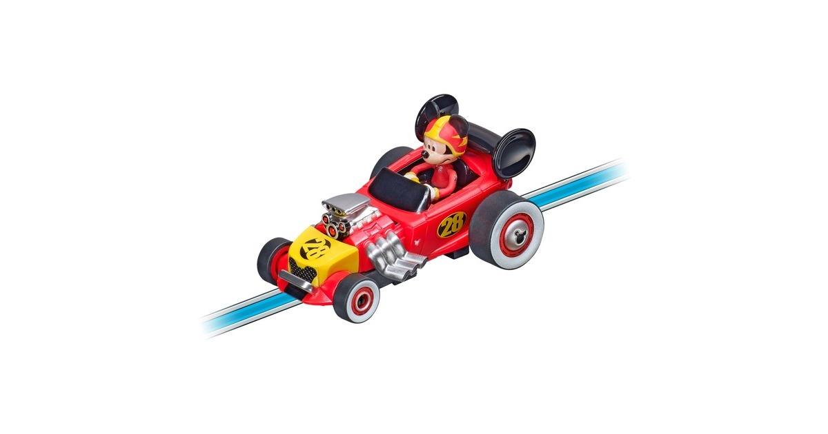 mickey mouse scalextric