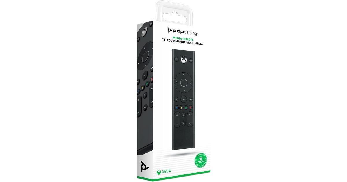 pdp Gaming Media Remote Nero