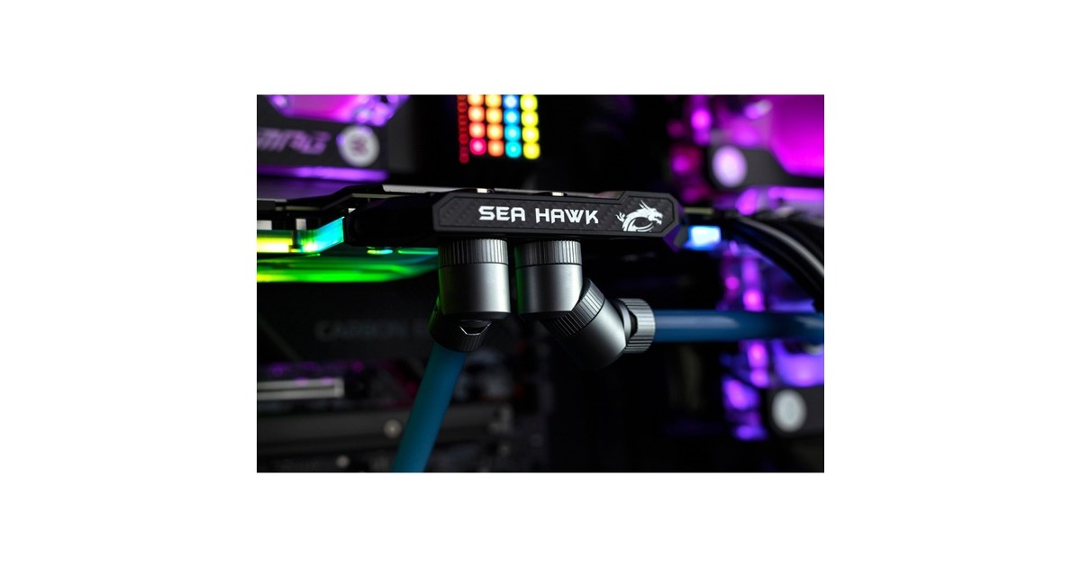 EKWB EK-Quantum Torque 6-Pack STC 10/13 - Satin Titanium argento