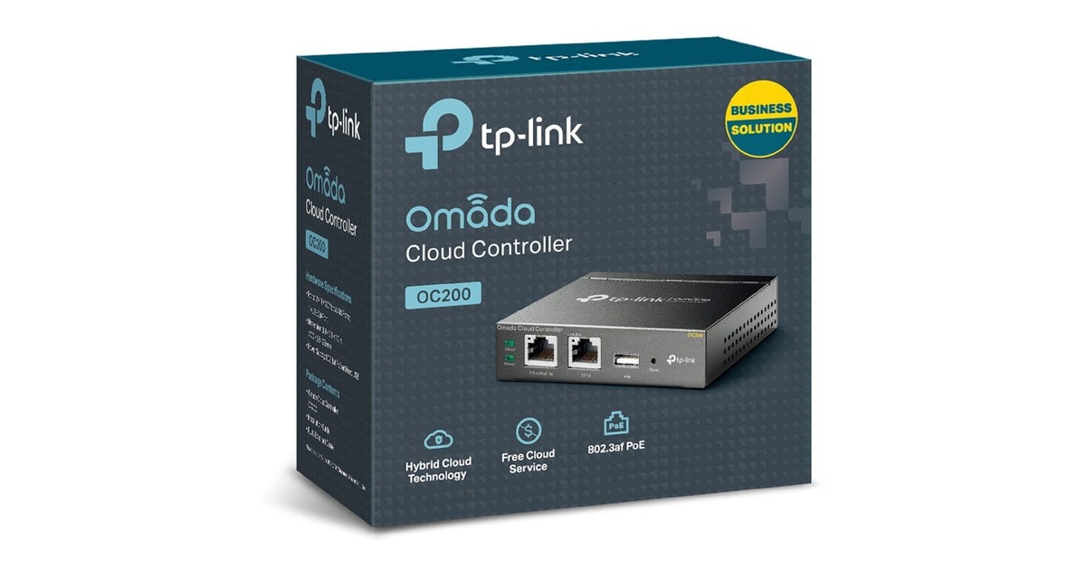 TP-Link Omada OC200 gateway/controller 10, 100 Mbit/s, Regolatore del ...