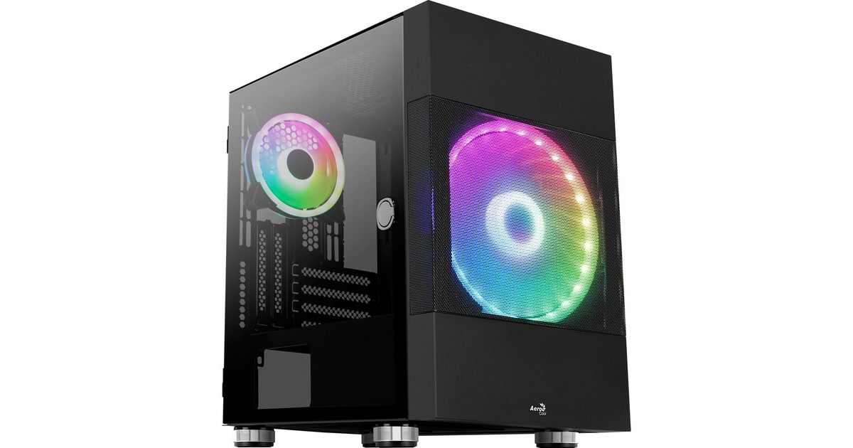 Aerocool Atomic Mini Tower Nero Nero, Mini Tower, PC, Nero, micro ATX ...