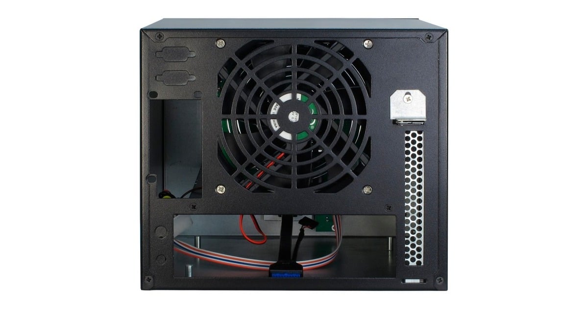 Inter-Tech SC-4004 Small Form Factor (SFF) Nero, Chassis Tower Nero ...