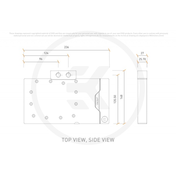 EKWB EK-Quantum Vector² FE RTX 4080 D-RGB Nero EKWB EK-Quantum Vector² FE RTX 4080 D-RGB Nero